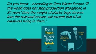 International plastic bag free day | PPTX