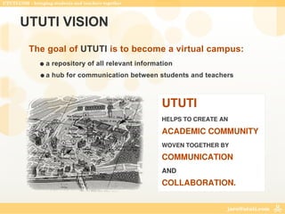 Ututi - platform for creating academic social networks | PDF | Social ...