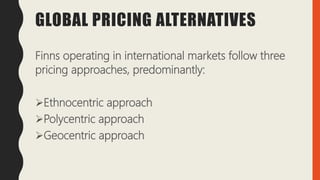 International pricing | PPTX