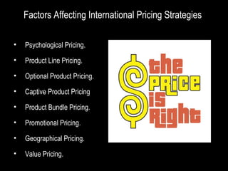 International pricing strategies | PPT