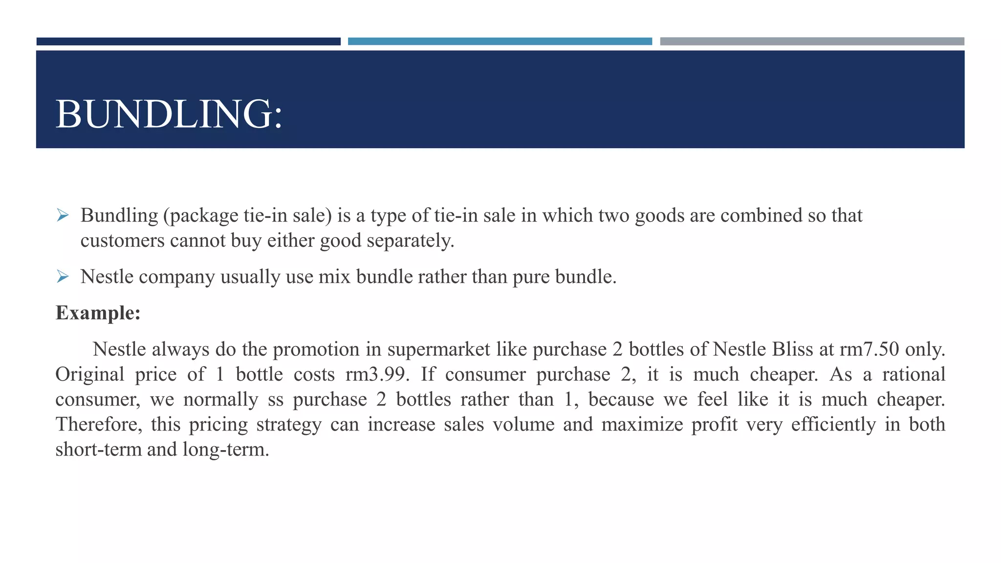 International pricing strategies of nestle | PPT