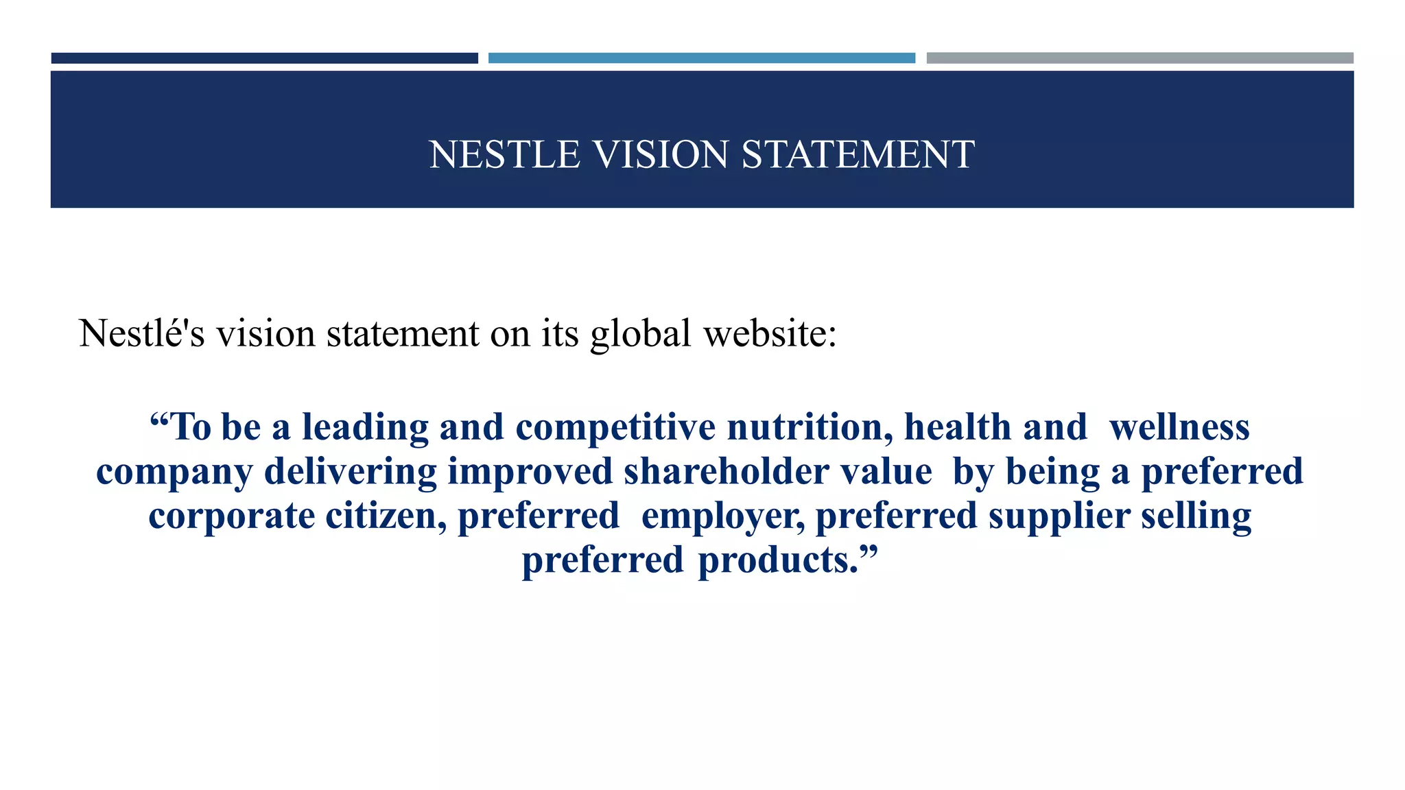 International pricing strategies of nestle | PPT