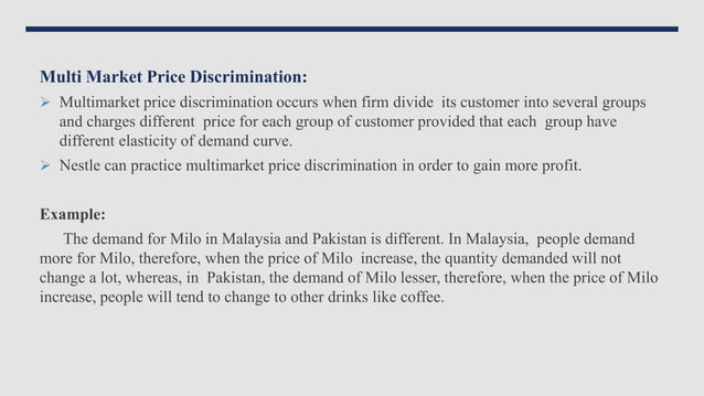 International pricing strategies of nestle | PPT