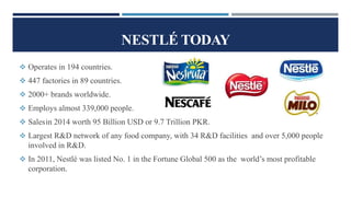 International pricing strategies of nestle | PPTX