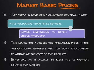 International pricing strategy | PPTX