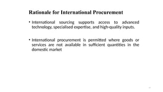 International Procurement ...