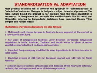 International product policy ppt | PPSX