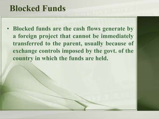 International project appraisal | PPTX