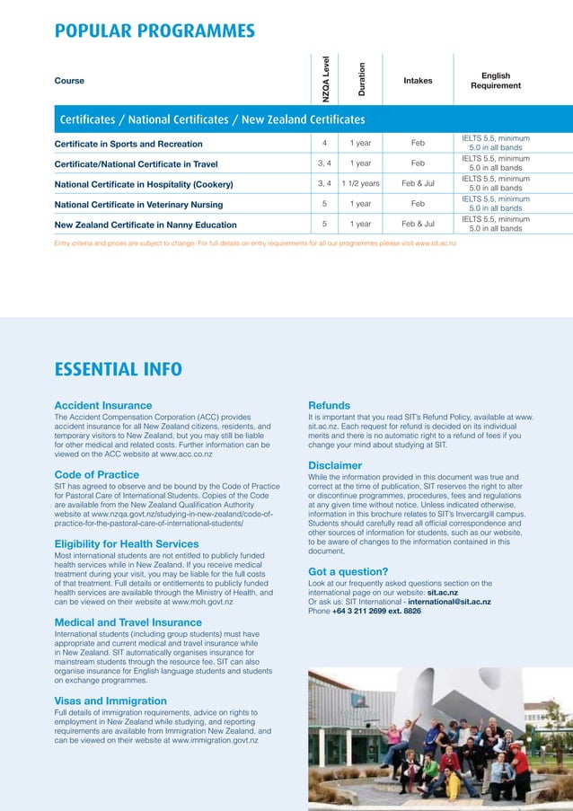 SIT International prospectus 2015 16 | PDF | Houses | Real Estate