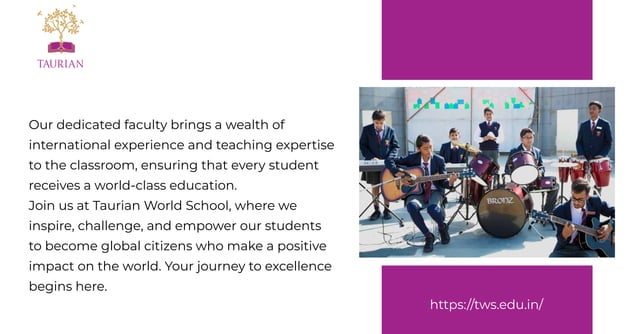 Taurian World School: Your Premier Choice for International Public ...