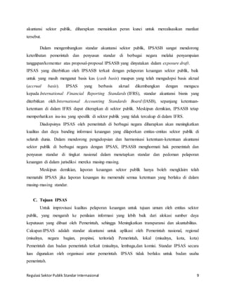 International public sector accounting standards board | PDF