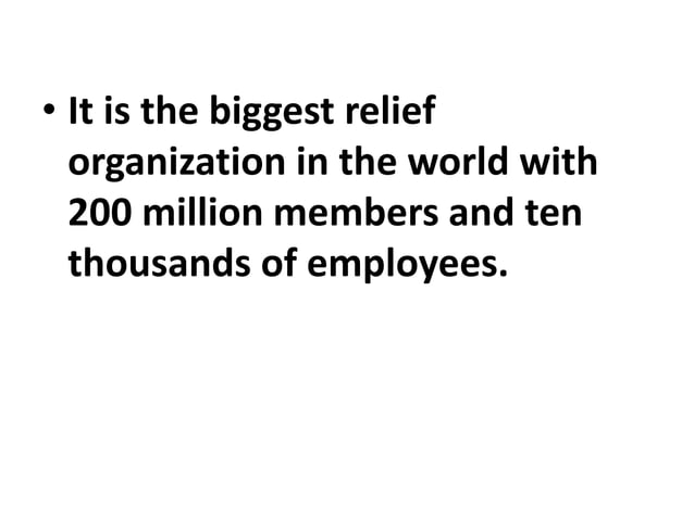 INTERNATIONAL RED CROSS | PPTX