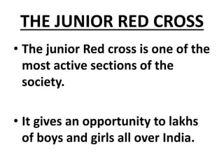 INTERNATIONAL RED CROSS | PPTX