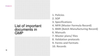 International regulatory aspects: GMP, GATT, TRIPS: Bangladesh Pharma ...