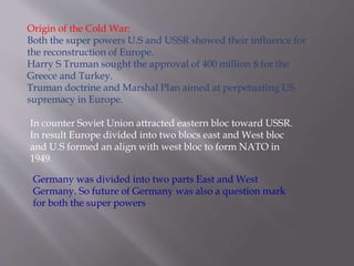 Cold War | PPT