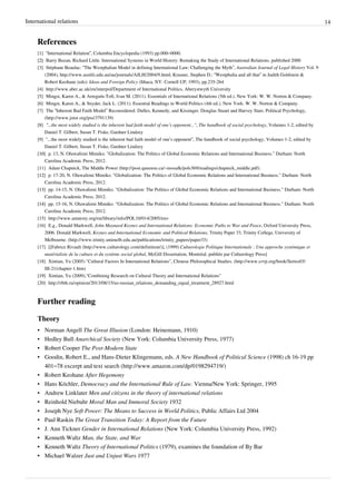 International relations | PDF