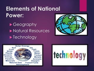 Elements of National Power | PPTX