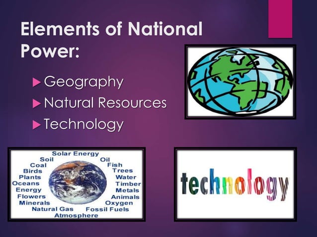 Elements of National Power | PPT
