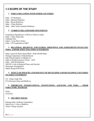 International relationship | PDF
