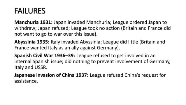 CAMBRIDGE AS HISTORY REVISION - INTERNATIONAL RELATIONS: 5.3 SUCCESSES ...