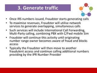 International Revenue Share Fraud webinar | PPTX