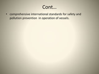 International safety management code ppt | PPTX
