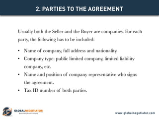 INTERNATIONAL SALE AGREEMENT TEMPLATE | PDF
