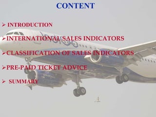 International sales indicatores | PPTX