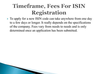 International securities identification number | PPTX