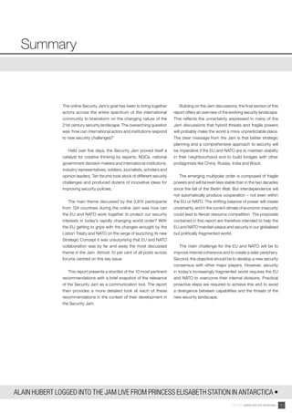 International Security Issues: 10 Recommendations from the 2010 ...