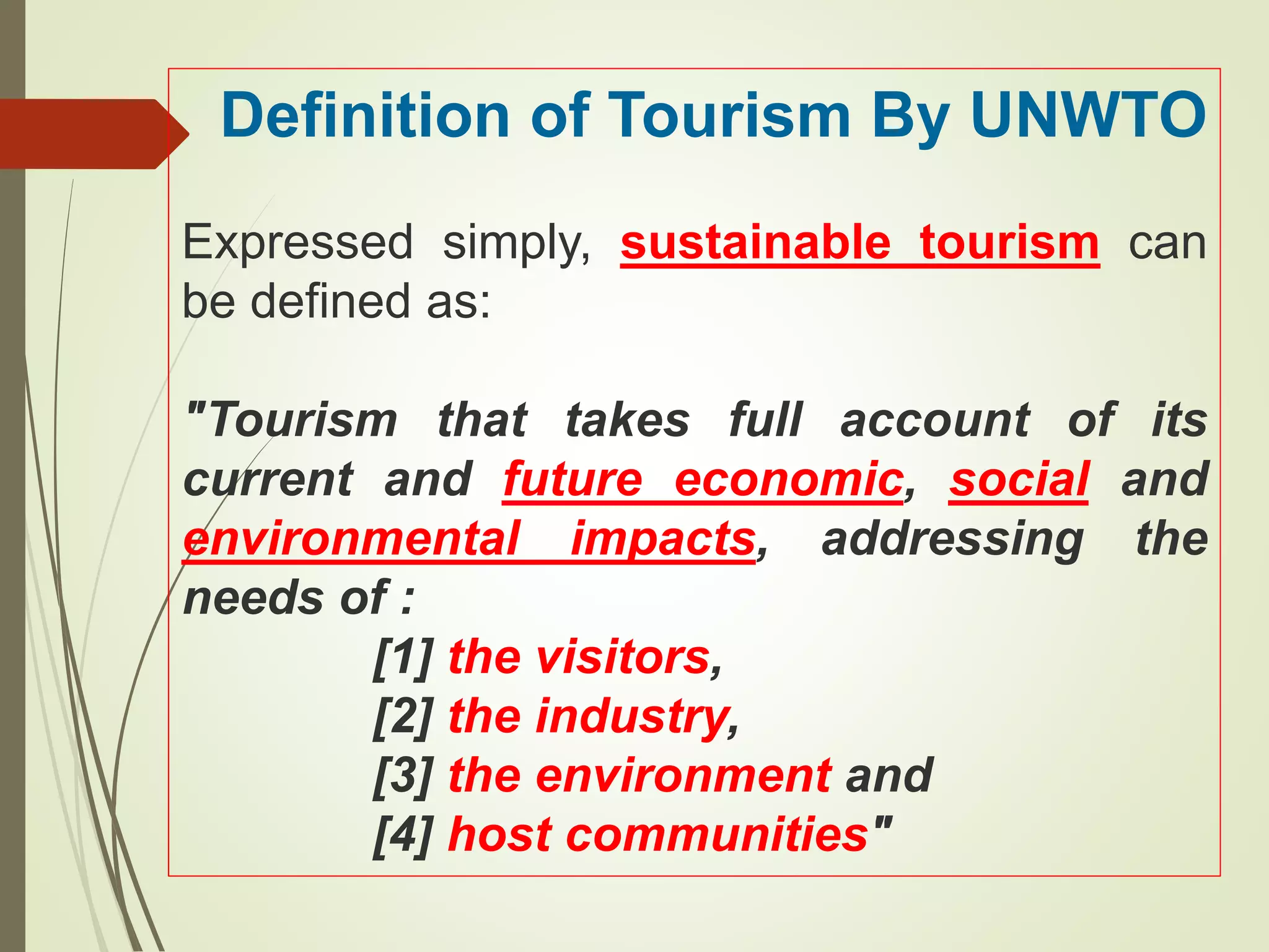ISLAMIC TOURISM: THE NEW FRONTIER IN MUSLIM SOCIETY IN DISRUPTED ...