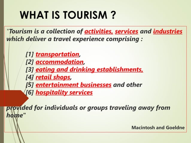 ISLAMIC TOURISM: THE NEW FRONTIER IN MUSLIM SOCIETY IN DISRUPTED ...