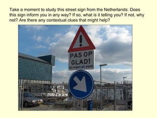 International signage | PPT