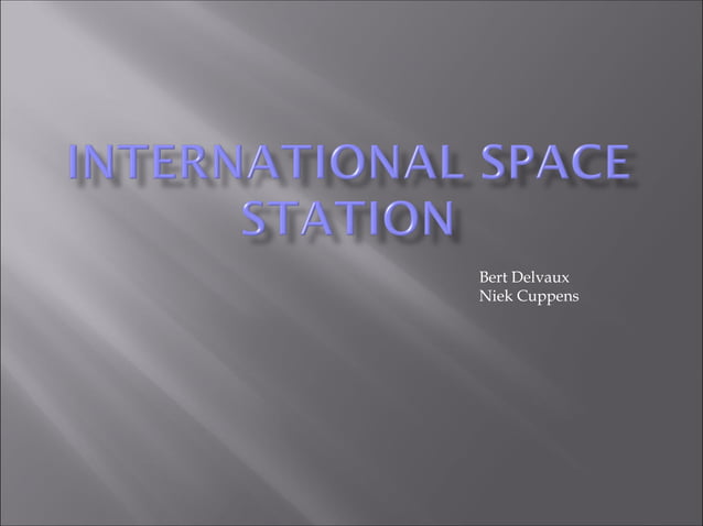 International Space Station | PPT