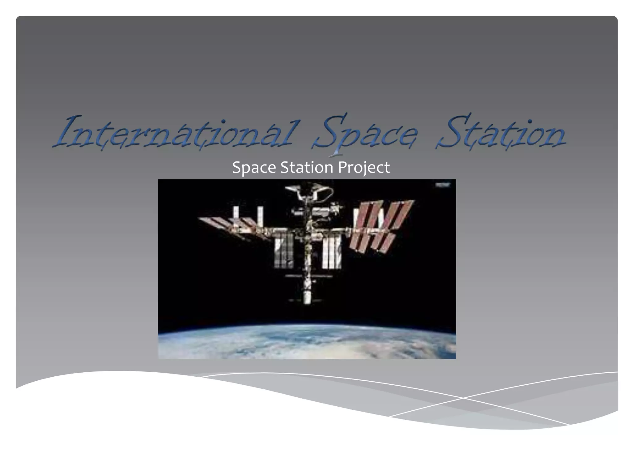International space station | PPTX