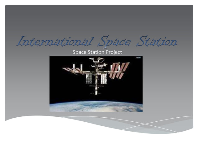 International space station | PPT