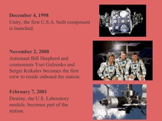 International space station Presentation by Nilarka Pahari | PPT