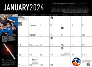 International Space Station 2024 calendar | PDF