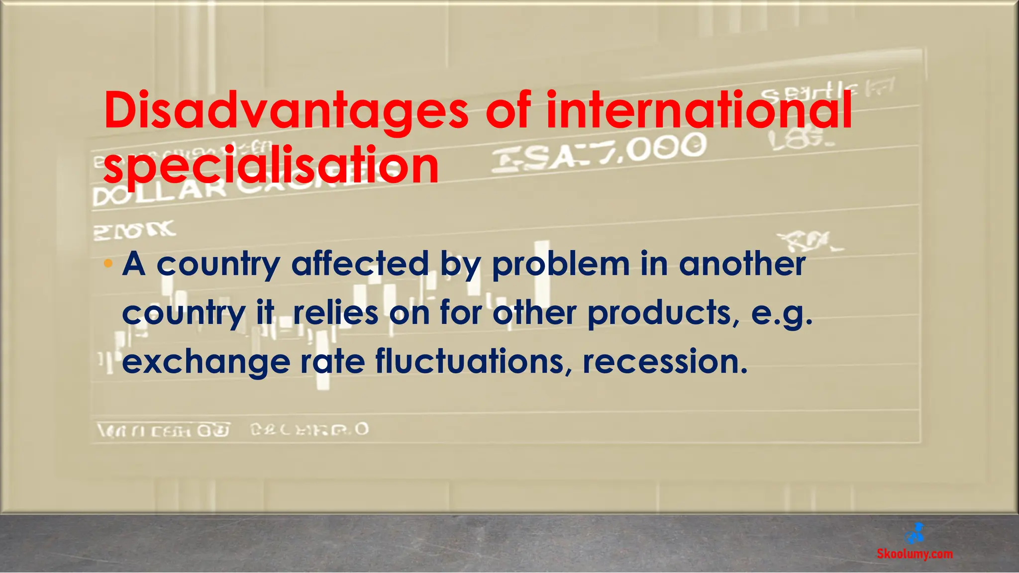 International specialisation | International Economics | PDF