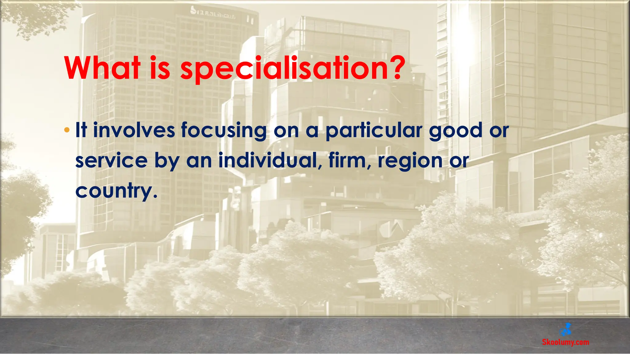 International specialisation | International Economics | PDF