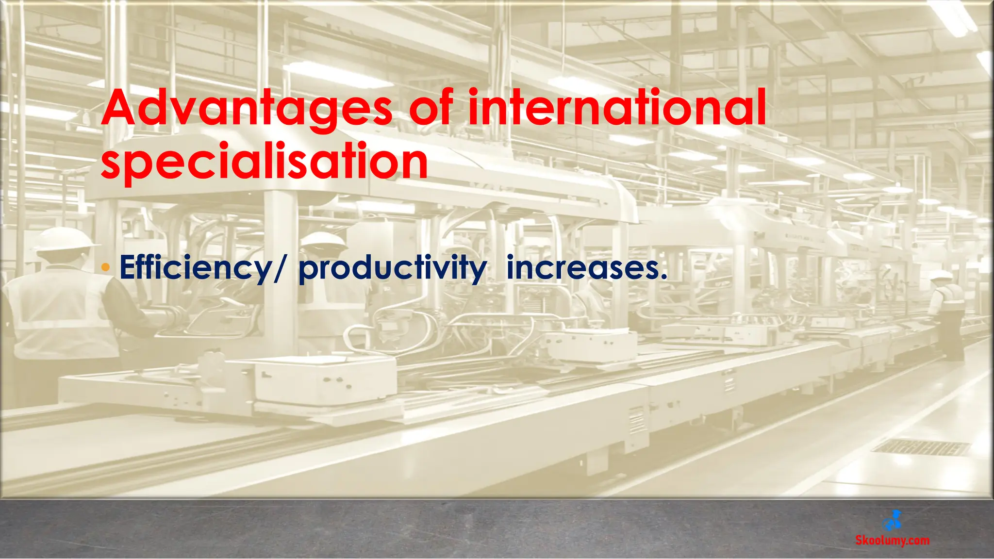 International specialisation | International Economics | PDF