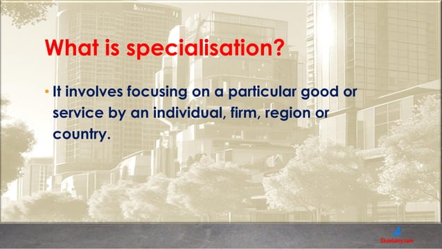 International specialisation | International Economics | PDF