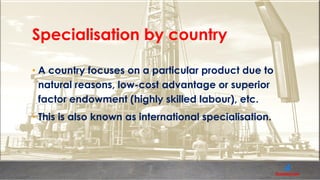 International specialisation | International Economics | PDF