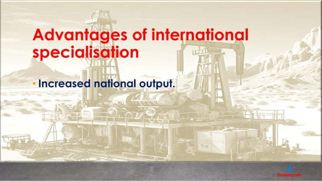 International specialisation | International Economics | PDF