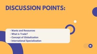 INTERNATIONAL TRADE AND GLOBALIZATION | PDF