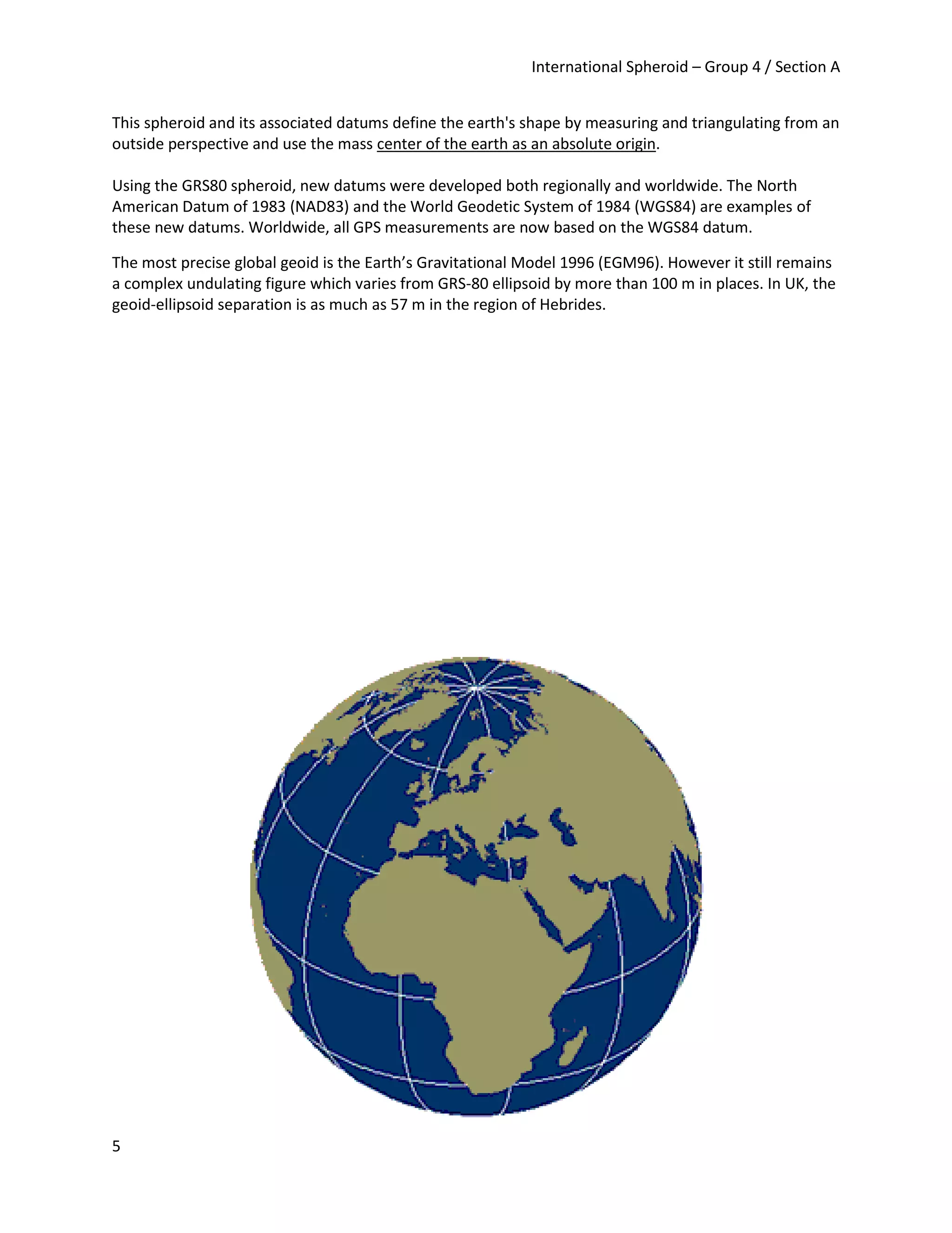 International spheroid[1] | PDF