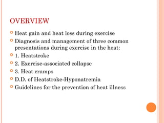 International Sports Coaches Guide on Heat Management for Athletes | PPT
