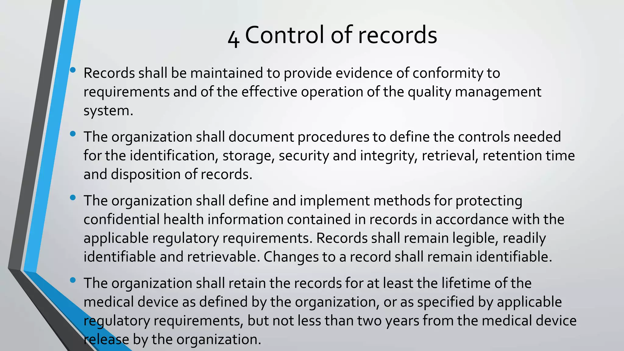 ISO Standard 13485 | PPTX