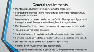 ISO Standard 13485 | PPTX