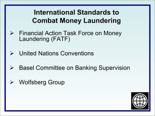 International Standards & Action to Combat Money Laundering 11- Legal ...